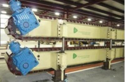 China Discontinuous PU Sandwich Panel Machine 55KW For Steel Roof Truss for sale