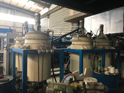 China 1 - 4 mm PU Sandwich Panel Machine PU Coated Roofing Tile Forming Machine for sale
