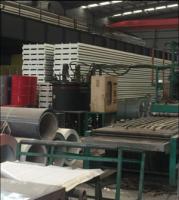 China 1 - 5mm Thickness steel PU Sandwich Panel Roll Forming Machine for sale