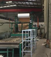 China Aluminum foil Automatic Continuous PU Sandwich Panel Production Line for sale