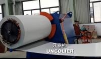 China 3KW PU Sandwich Panel Machine 8m/min , Sandwich Panel Manufacturing Equipment for sale