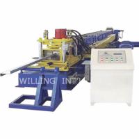 China 300mm Adjustable C Z Purlin Making Machine 12m/min for sale