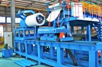 China 8m/Min Polyurethane Sandwich Panel Manufacturing Line 300KW for sale