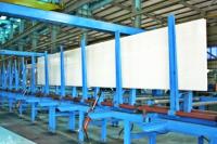 China 8m/Min Polyurethane Sandwich Panel Manufacturing Line 300KW for sale