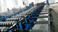 China 18.5kW Grain Silo Roll Forming Machine , Hydraulic Roofing Sheet Crimping Machine for sale
