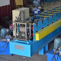 China Double Three Raw Furring Channel Roll Forming Machine 15m/min for sale