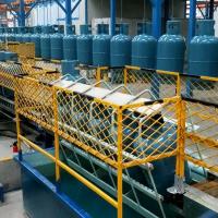 China 12kg 15kg 50kg LPG Cylinder Production Line , LPG Cylinder Manufacturing Machinery for sale