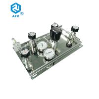 China AFK Panel Gas Pressure Regulator Stainless Steel Manual Double Side Air Supply for sale
