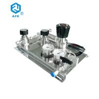 China AFK Pressure Changeover Manifold Regulator Panel System Gas Supply Stainless Steel for sale