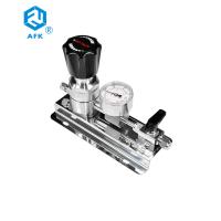 China 1/4 Ferrule Gas Pressure Regulator R11 Reducer 20.7MPa 3000PSI SS316 for Laboratory Use for sale