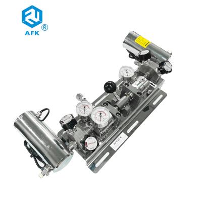 China Double Side Gas Changeover Manifold Automatic Switching Heating Pressure Reducing Valve for sale