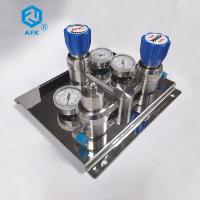 China R1100 Serie Changeover Manifold Regulator Stainless Steel Semi Automatic for sale