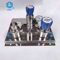China R1100 Serie Changeover Manifold Regulator Stainless Steel Semi Automatic for sale