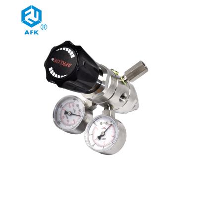 China 4000psi Hydrogen Regulator High Pressure Gas With Two Pressure Gauge for sale