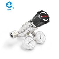 China AFK SS R31 Two-Stage Helium Gas Regulator 3000 psig Inlet Pressure with 0-500 psig Output Range for sale