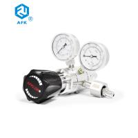 China Nitrogen Helium Propane Gas Pressure Reducing Valve Stainless Steel High Pressure Dual Stage for sale