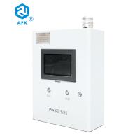 China AFK Real Time Gas Monitoring Box PLC touch screen Audible / visual alarm for 16 channels for sale