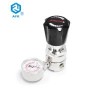 China Adjustable Gas Stainless Steel Pressure Regulator Low Pressure 1.6MPa For Helium Nitrogen for sale