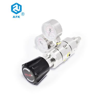 China AFK R31 25MPa High Pressure Gas Regulator For Helium Chlorine Ammonia Argon Nitrogen for sale