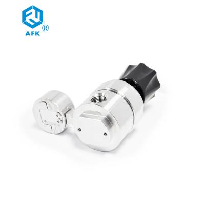 China AFK Low Pressure 1.6Mpa Stainless Steel Pressure Regulator For Toxic / Corrosive Gases for sale