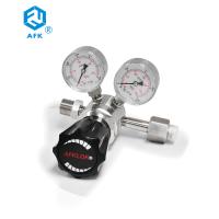 China Stainless Steel High Pressure Regulator 3000psi FKM O Ring PCTFE Valve Seat for sale