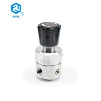 China R12 Stainless Steel Air Pressure Regulator Industrial For Co2 Argon Hydrogen Oxygen for sale