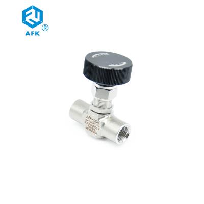 China AFK High Pressure 3000psi Stainless Steel Needle Valve Two Way 1/8 1/4 3/8 1/2 Inch for sale