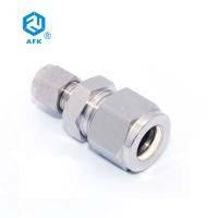 China AFK 4mm 6mm 8mm 10mm Ferrule Reducer Stainless Steel Straight Tube Fitting for sale