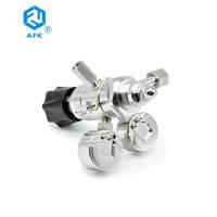 China AFK Stainless Steel Cylinder Argon Co2 Carbon Dioxide Gas Pressure Regulator Valve 25Mpa for sale