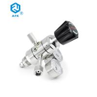 China AFK Stainless Steel Cylinder Argon Co2 Carbon Dioxide Gas Pressure Regulator Valve 25Mpa for sale