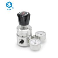 China 250psi Stainless Steel Low Pressure Regulator CO2 Oxygen Helium Nitrogen Gas Cylinder for sale