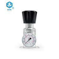 China Low Pressure Stainless Steel Gas Regulator Air Nitrogen Propane Natural for sale