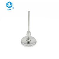 China Back Connection Bimetal Thermometer 500 Degrees Industrial for sale