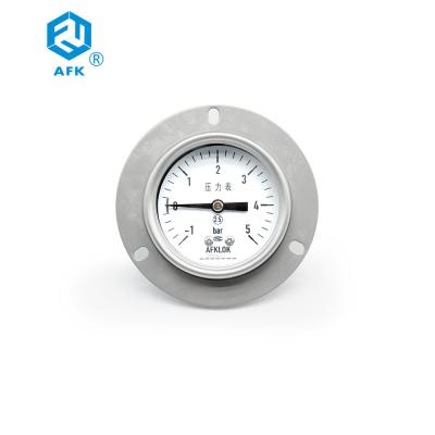 China Propane Natural Gas Cylinder Low Pressure Gauge 5bar SS304 for sale
