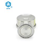 China 10 Bar Gas Cylinder Pressure Gauge Stainless Steel Hygienic Diaphragm for sale