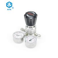 China Stainless Steel Pressure Regulating Valve Nitrogen Natural Propane Low Pressure Regulator for sale
