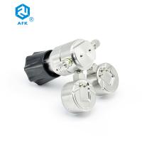 China Stainless Steel Pressure Regulating Valve Nitrogen Natural Propane Low Pressure Regulator for sale