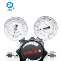 China Stainless Steel Pressure Regulating Valve Nitrogen Natural Propane Low Pressure Regulator for sale