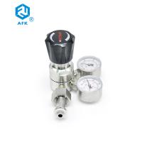 China SS316 Single Stage Pressure Regulator Inline High Flow Pressure Regulator for sale