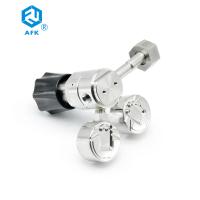 China SS316 Single Stage Pressure Regulator Inline High Flow Pressure Regulator for sale