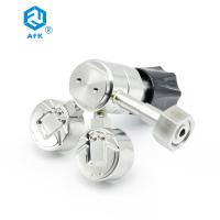 China SS316 Single Stage Pressure Regulator Inline High Flow Pressure Regulator for sale