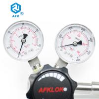 China SS316 Single Stage Pressure Regulator Inline High Flow Pressure Regulator for sale