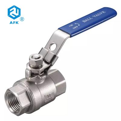China 304 316 Stainless Steel Ball Valves Female Thread Ball Valve for sale