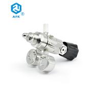 China Stainless Steel High Pressure Air Regulator Two Stage Pressure Regulator With Relief Valve for sale