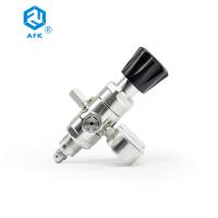China Stainless Steel High Pressure Air Regulator Two Stage Pressure Regulator With Relief Valve for sale