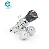 China Stainless Steel High Pressure Air Regulator Two Stage Pressure Regulator With Relief Valve for sale