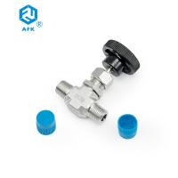 China 6000 Psi 3000 Psi High Pressure Needle Valve 6mm 8mm Stainless Steel 316 for sale
