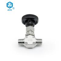 China 6000 Psi 3000 Psi High Pressure Needle Valve 6mm 8mm Stainless Steel 316 for sale