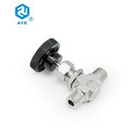 China 6000 Psi 3000 Psi High Pressure Needle Valve 6mm 8mm Stainless Steel 316 for sale