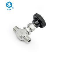 China 6000 Psi 3000 Psi High Pressure Needle Valve 6mm 8mm Stainless Steel 316 for sale